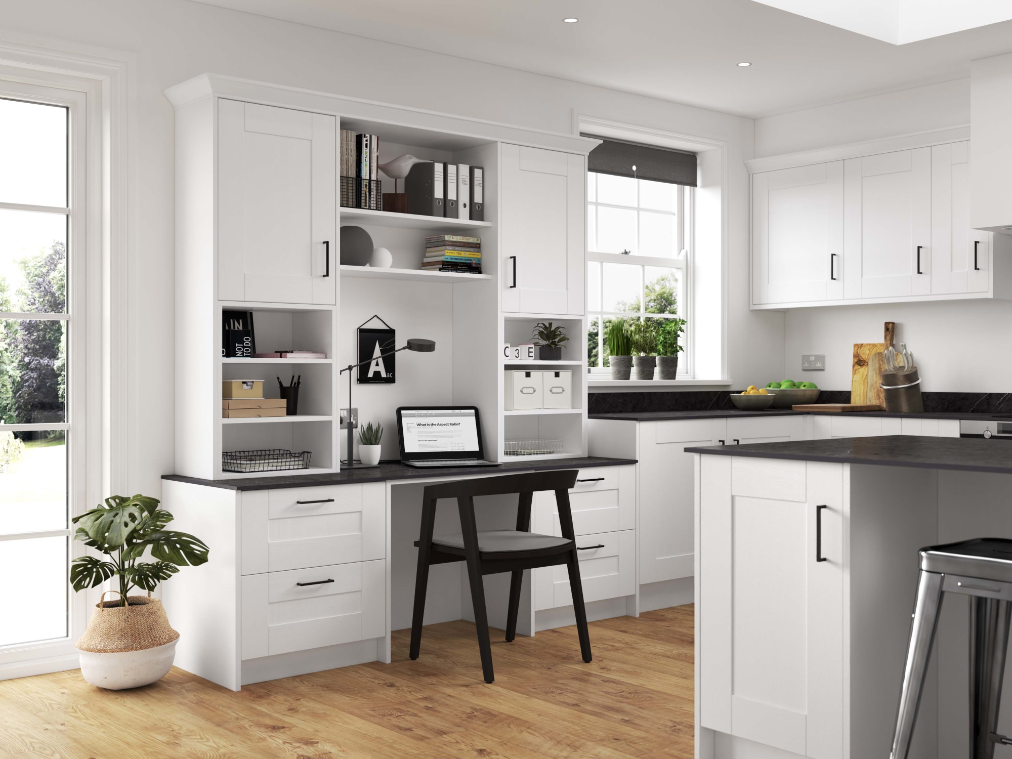 How to Turn Your Kitchen into a Workspace - The Cabinet Doctors